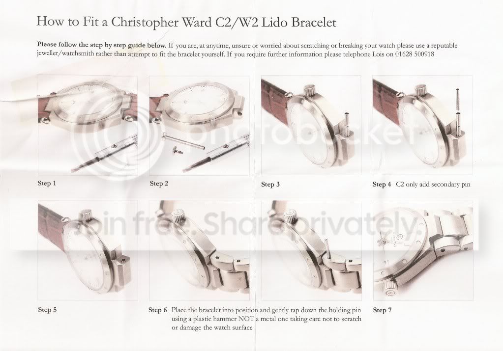 Changing strap/bracelet on C2/C2LE/C20 - Christopher Ward Forum